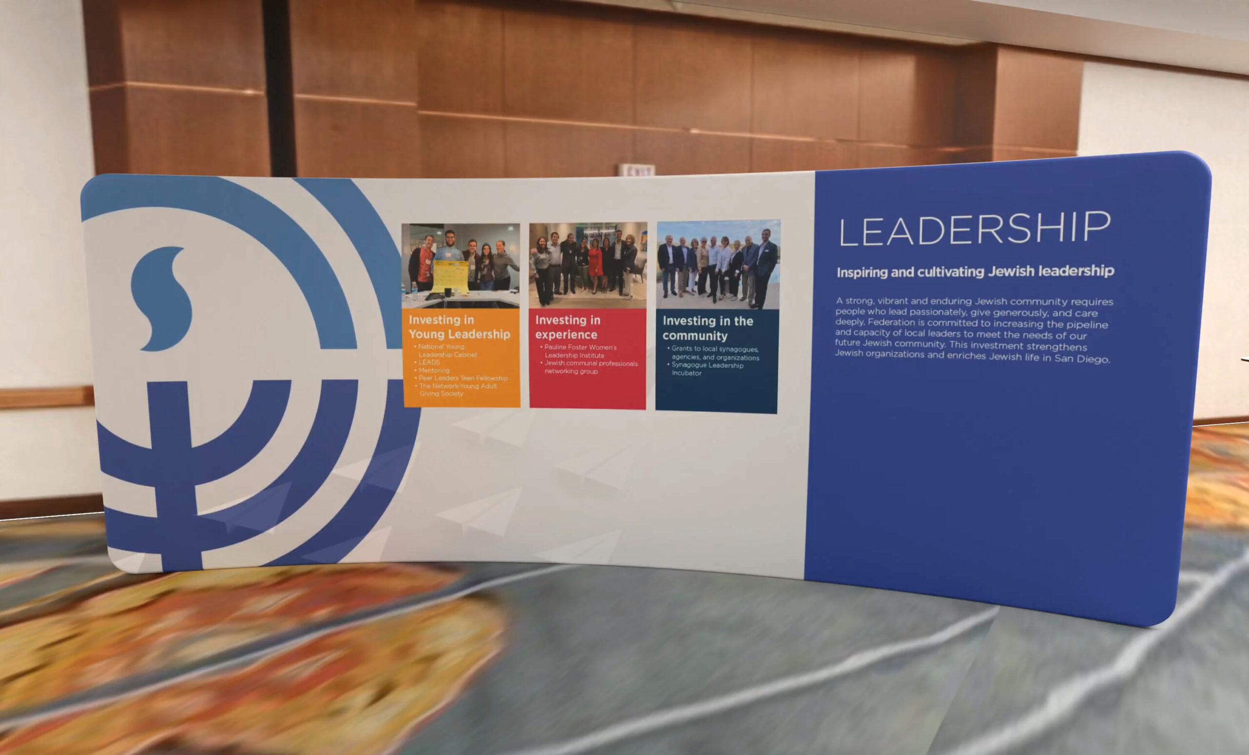 Jewish Federation Event - Skyline San Diego Designs