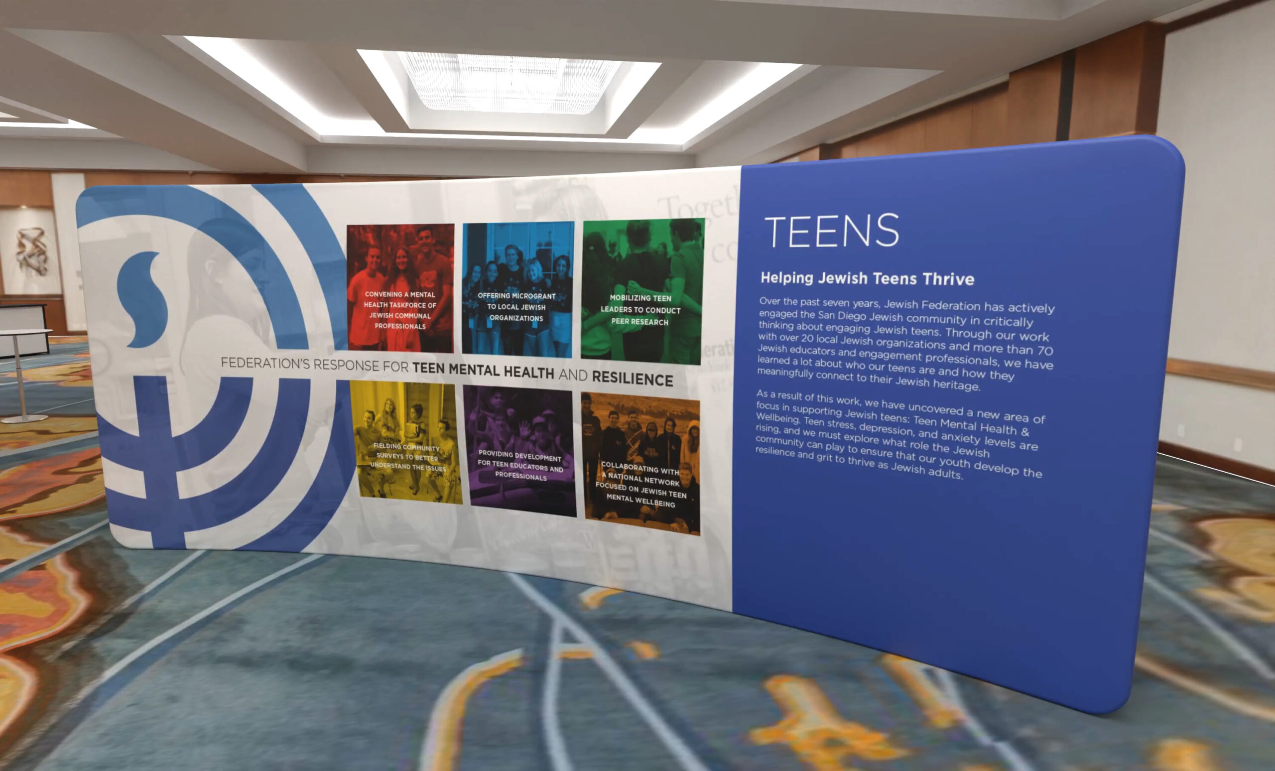 Jewish Federation Event - Skyline San Diego Designs