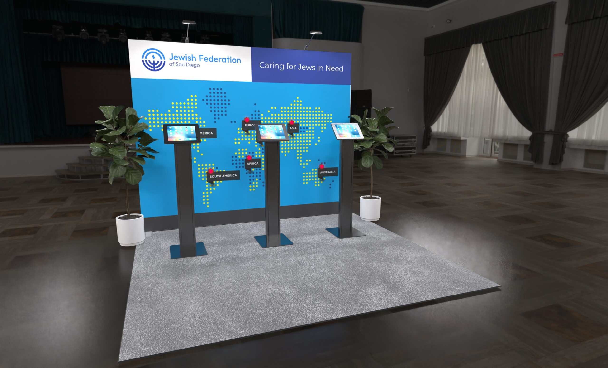 Jewish Federation Event - Skyline San Diego Designs