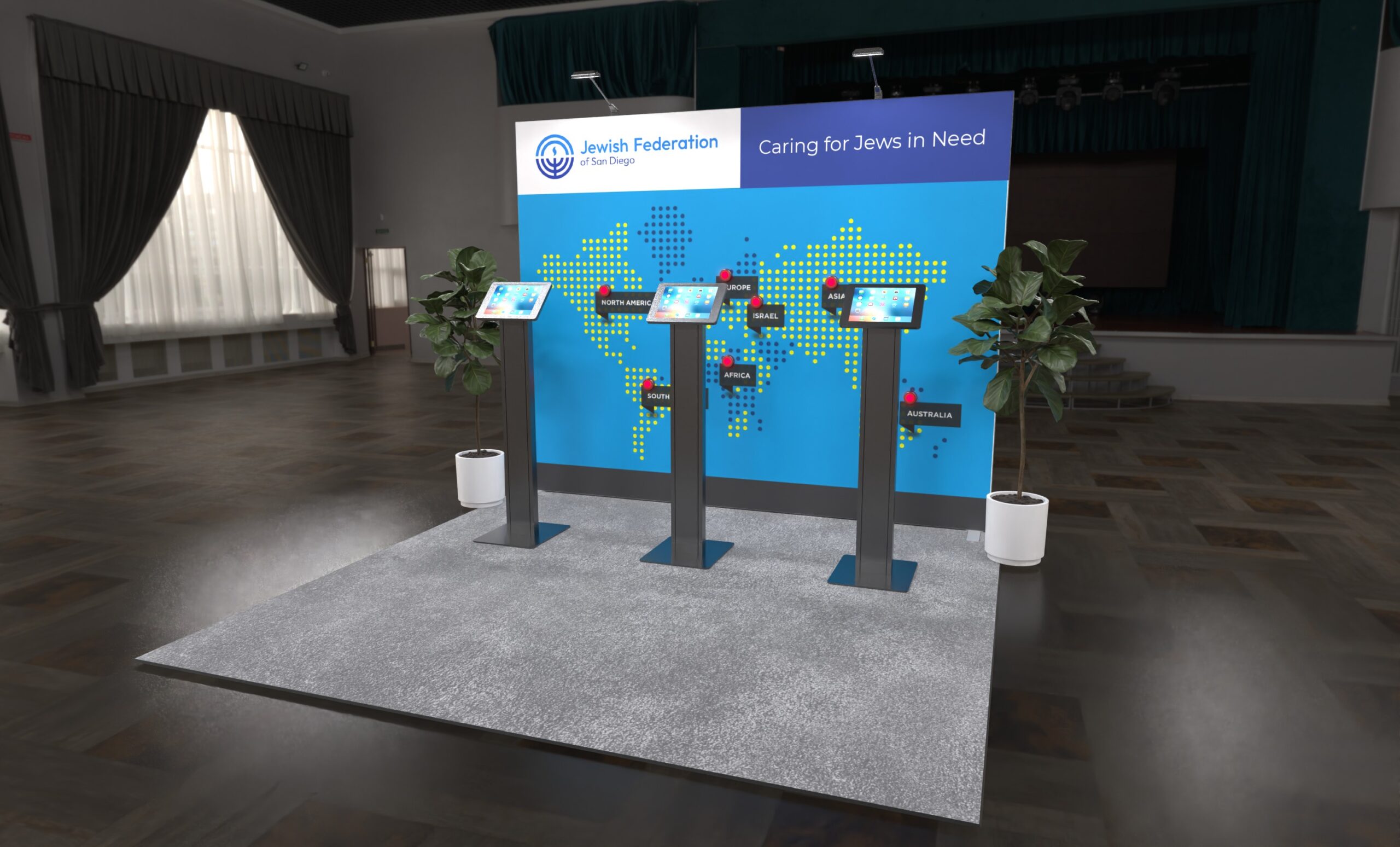 Jewish Federation Event - Skyline San Diego Designs