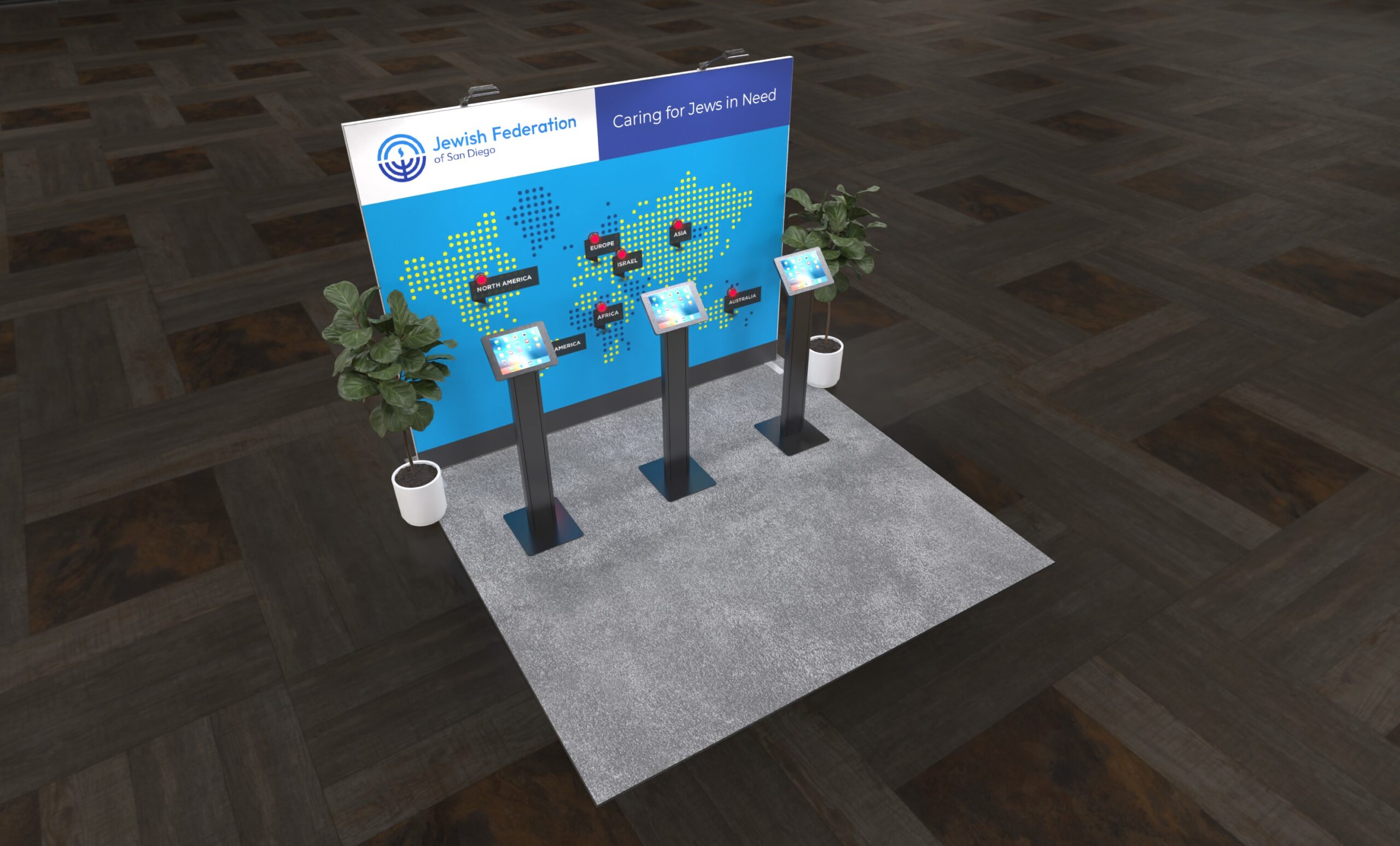 Jewish Federation Event - Skyline San Diego Designs