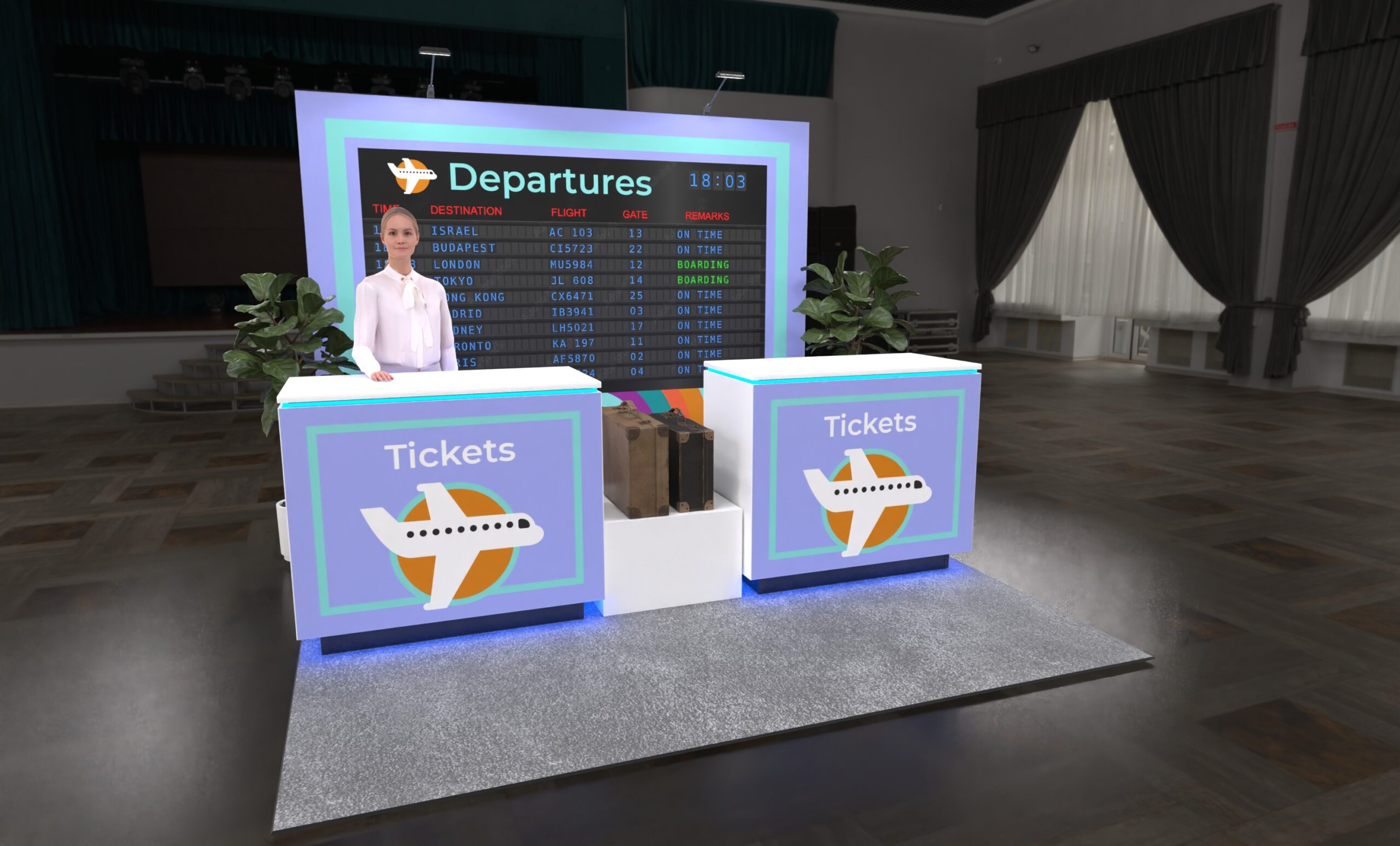 Jewish Federation Event - Skyline San Diego Designs