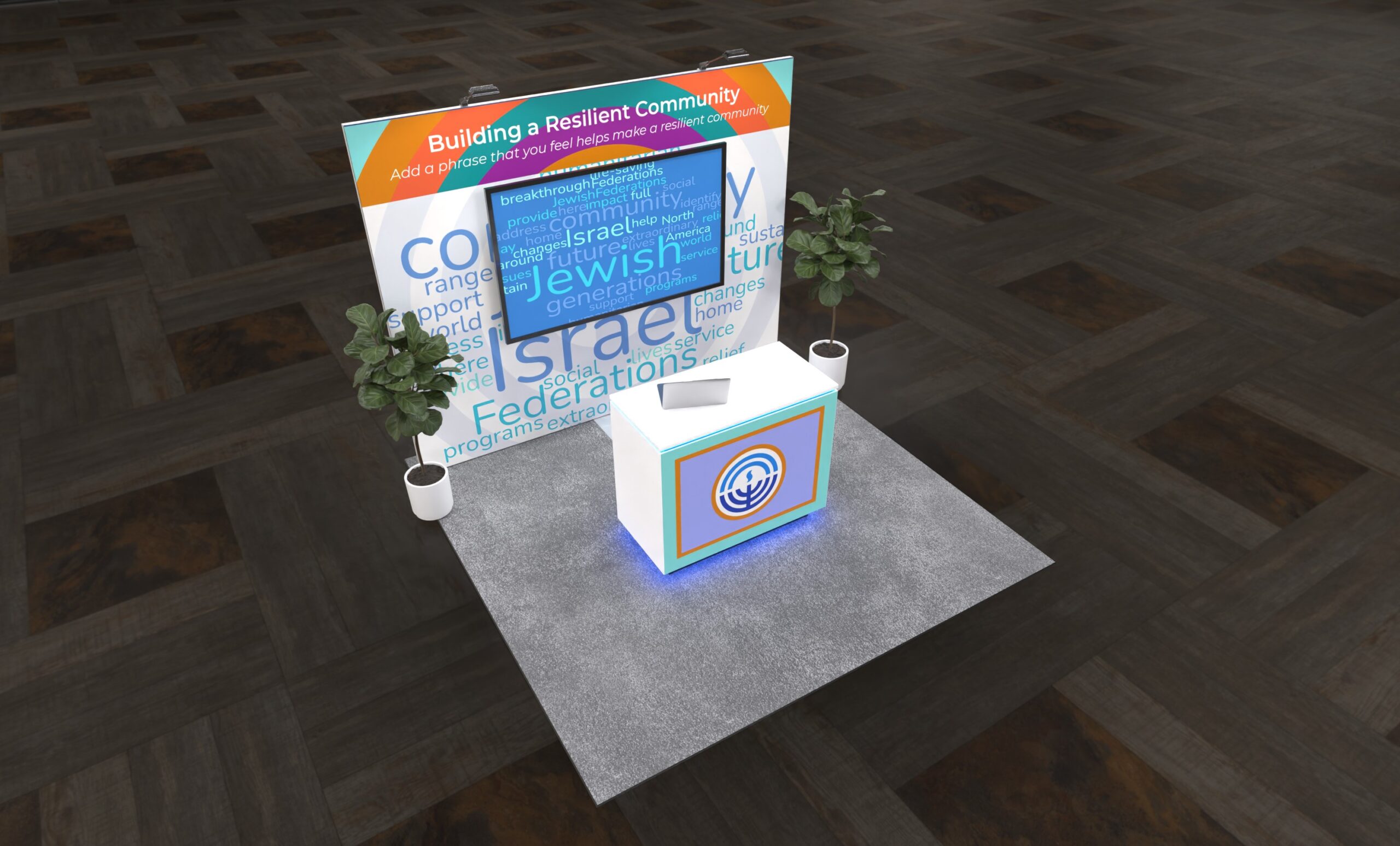 Jewish Federation Event - Skyline San Diego Designs