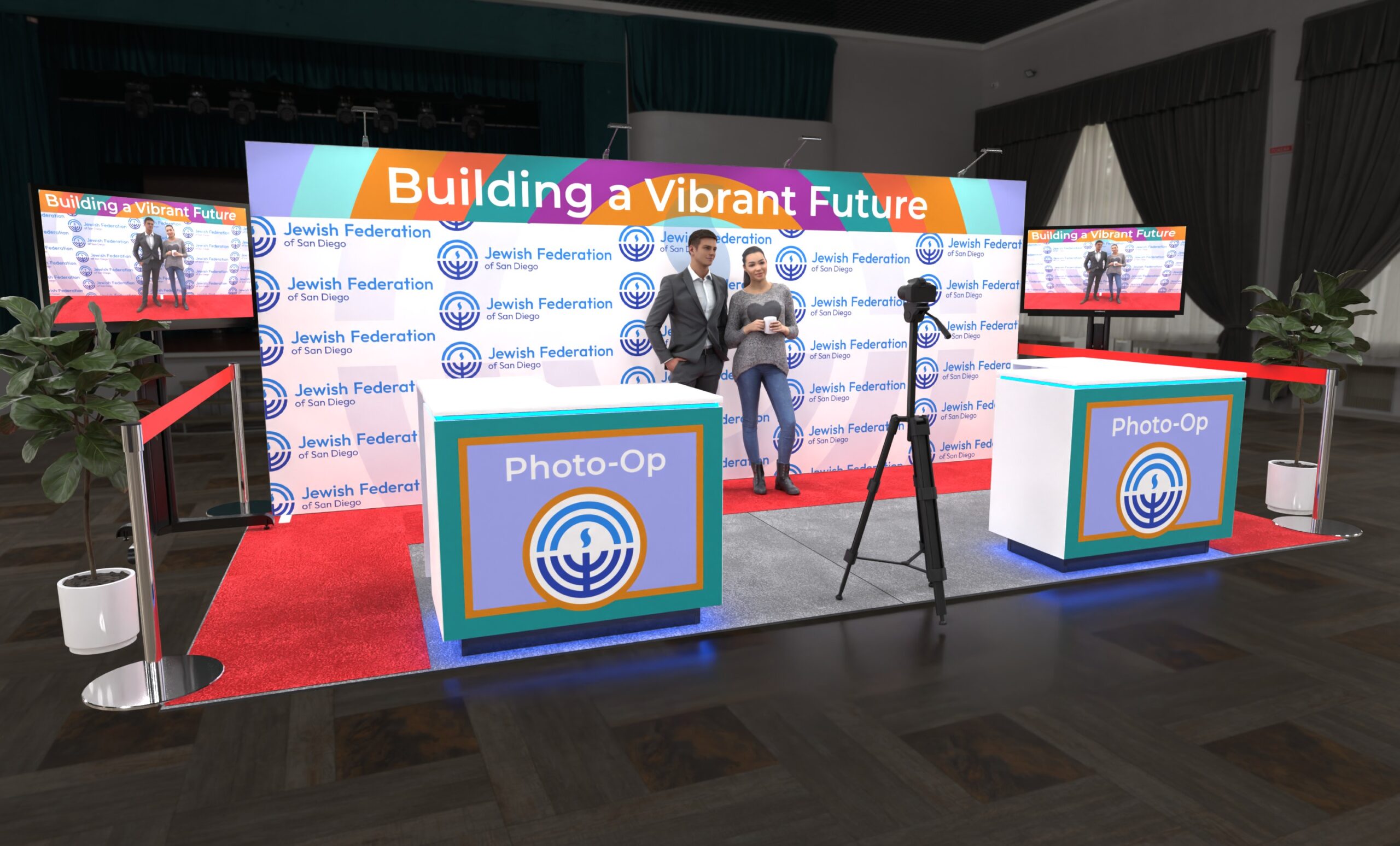 Jewish Federation Event - Skyline San Diego Designs