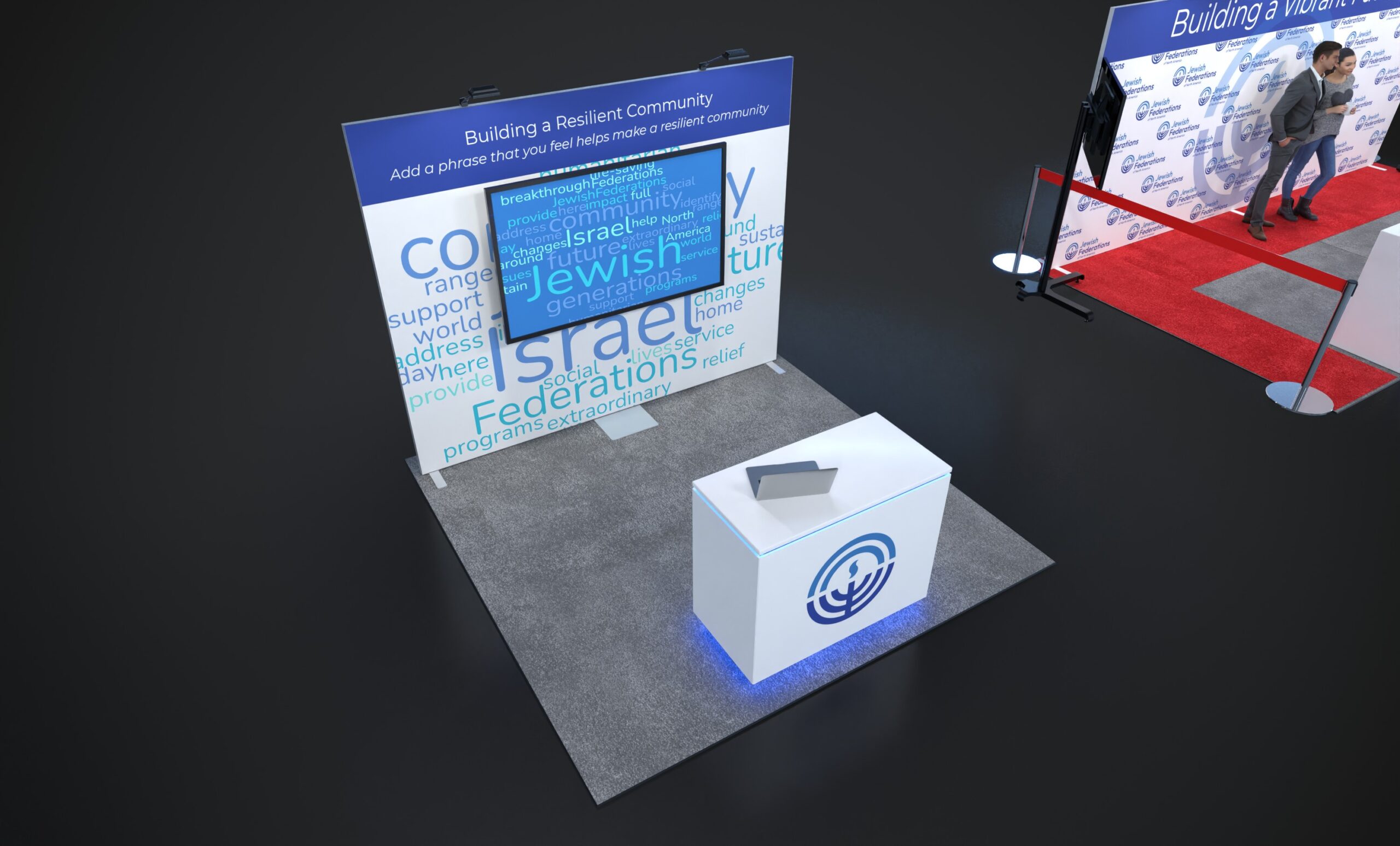 Jewish Federation Event - Skyline San Diego Designs