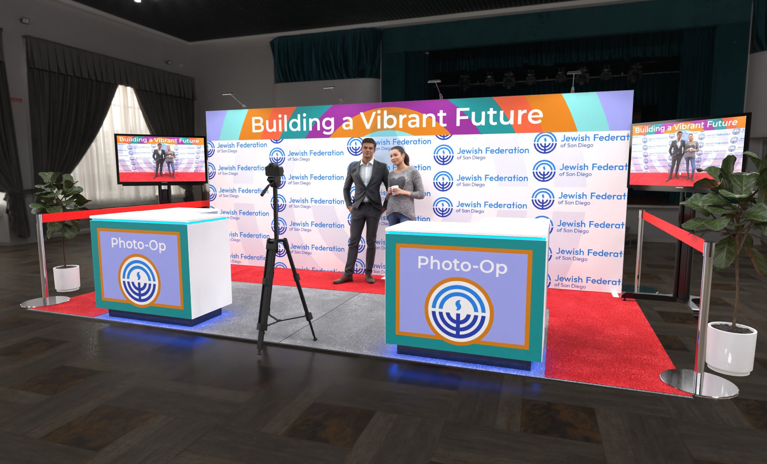 Jewish Federation Event - Skyline San Diego Designs