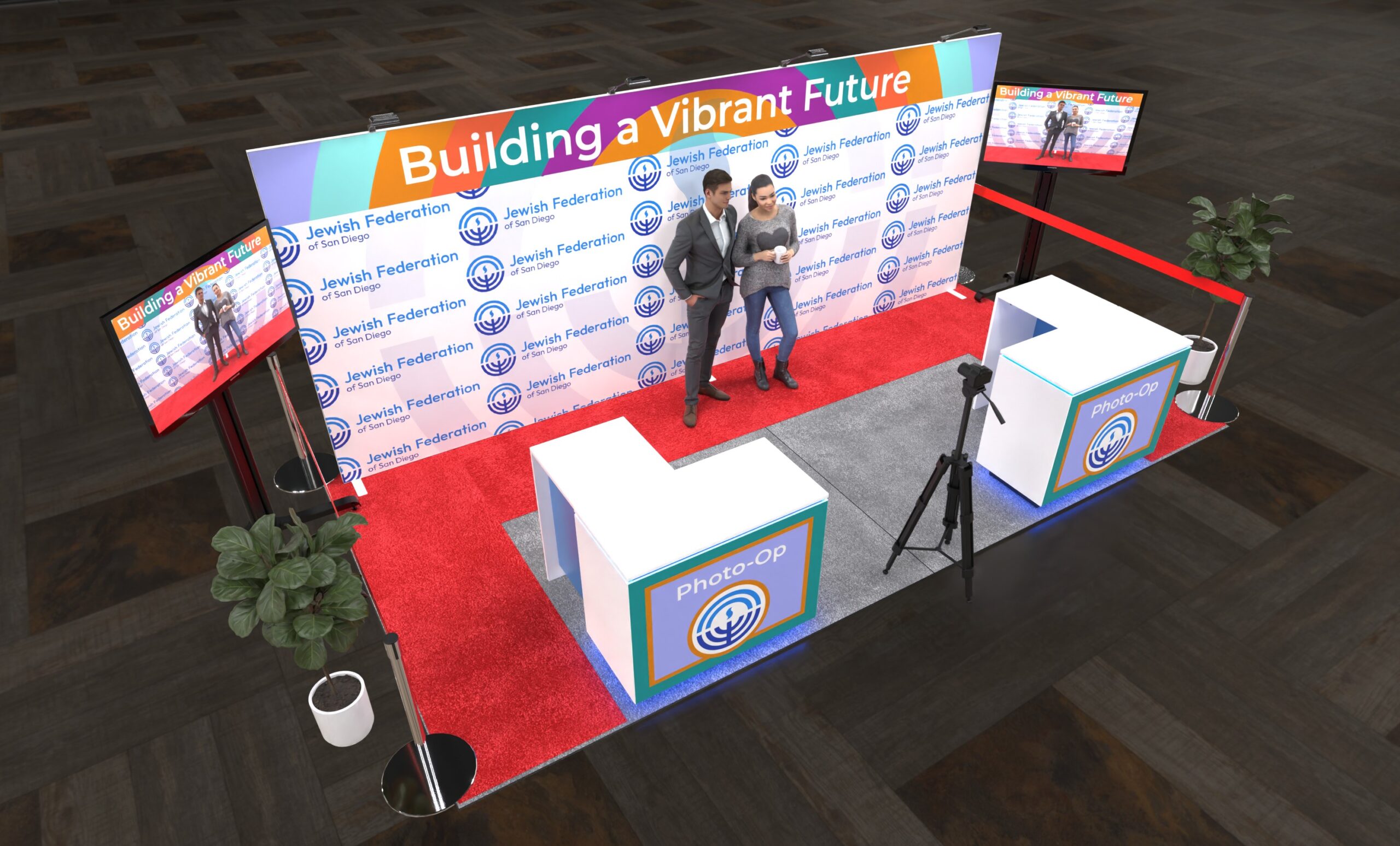 Jewish Federation Event - Skyline San Diego Designs