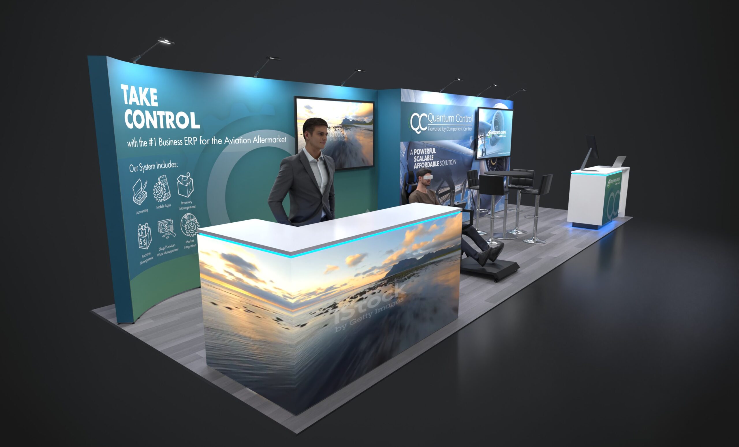 Component Control 10×30 MRO Americas 2025 - Skyline San Diego Designs