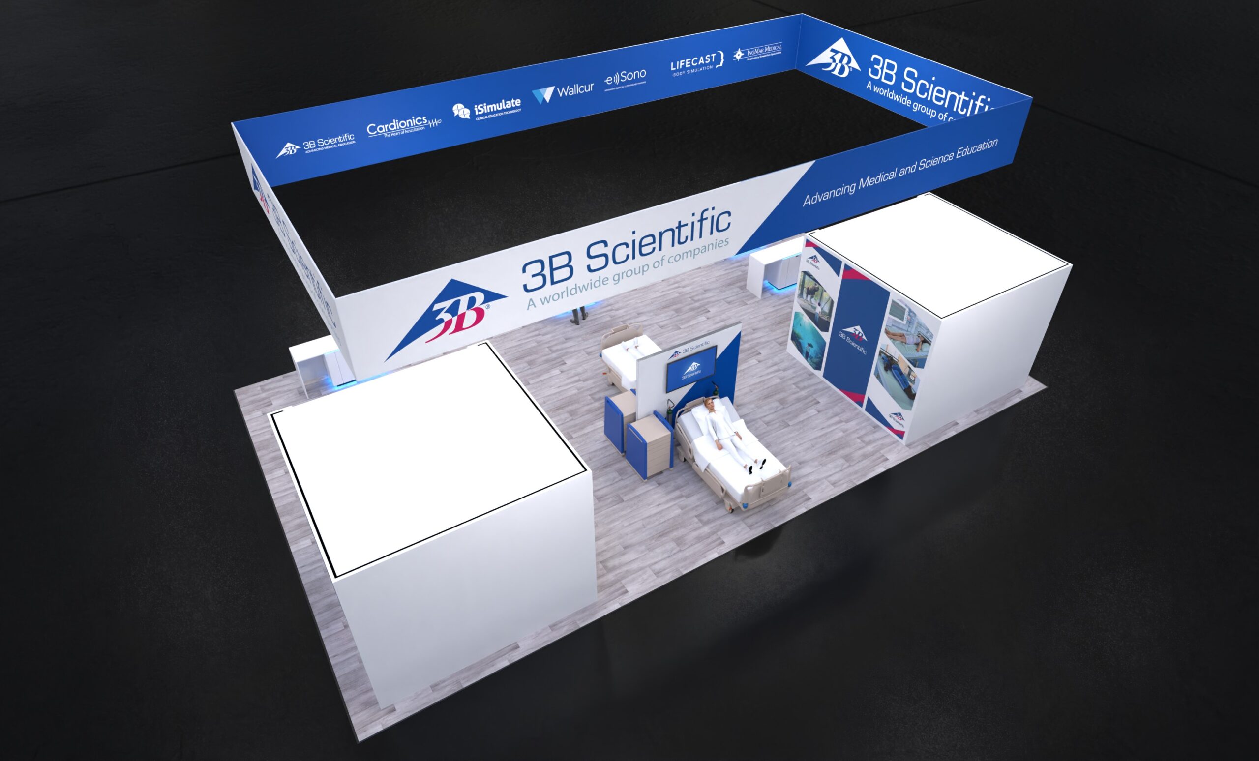 3B Scientific 2026 | 30×50 - Skyline San Diego Designs